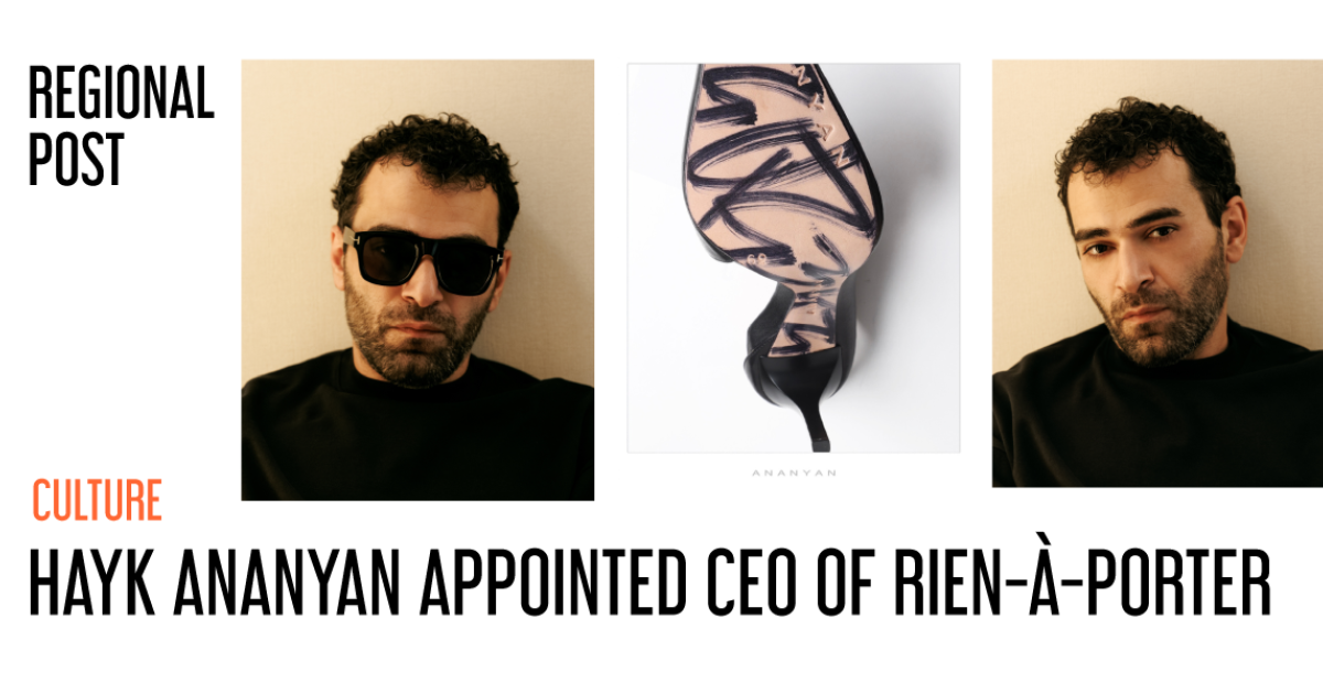 Hayk Ananyan Appointed CEO of Rien-à-Porter